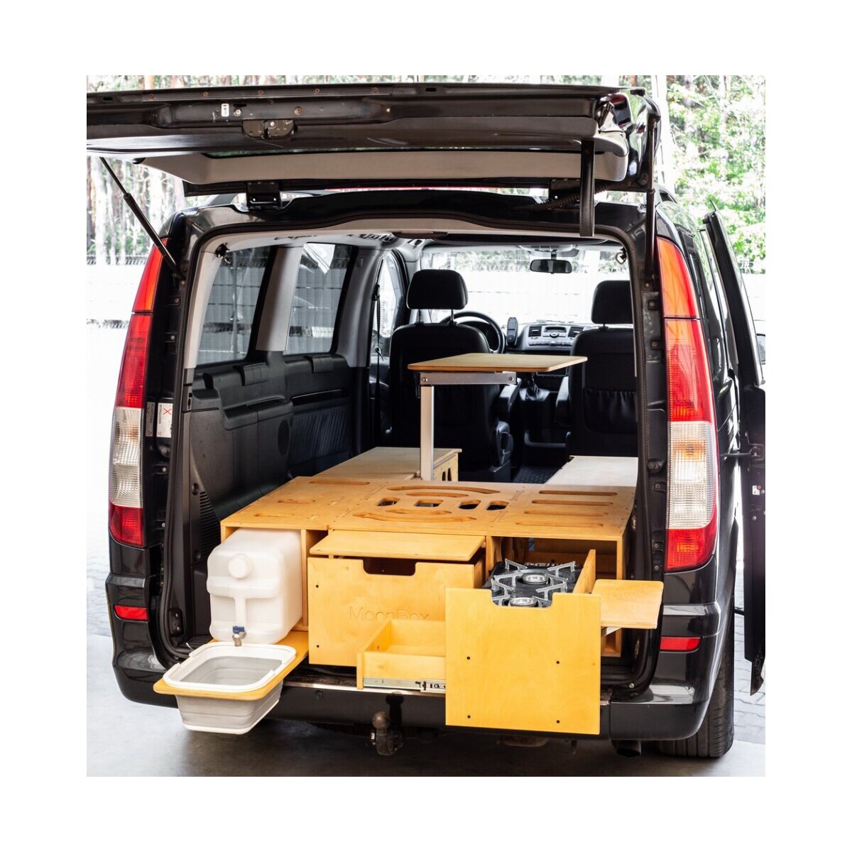 Moonbox Campingbox mit Tisch Van/Bus 124cm Modify Nature Edition - Ma ...